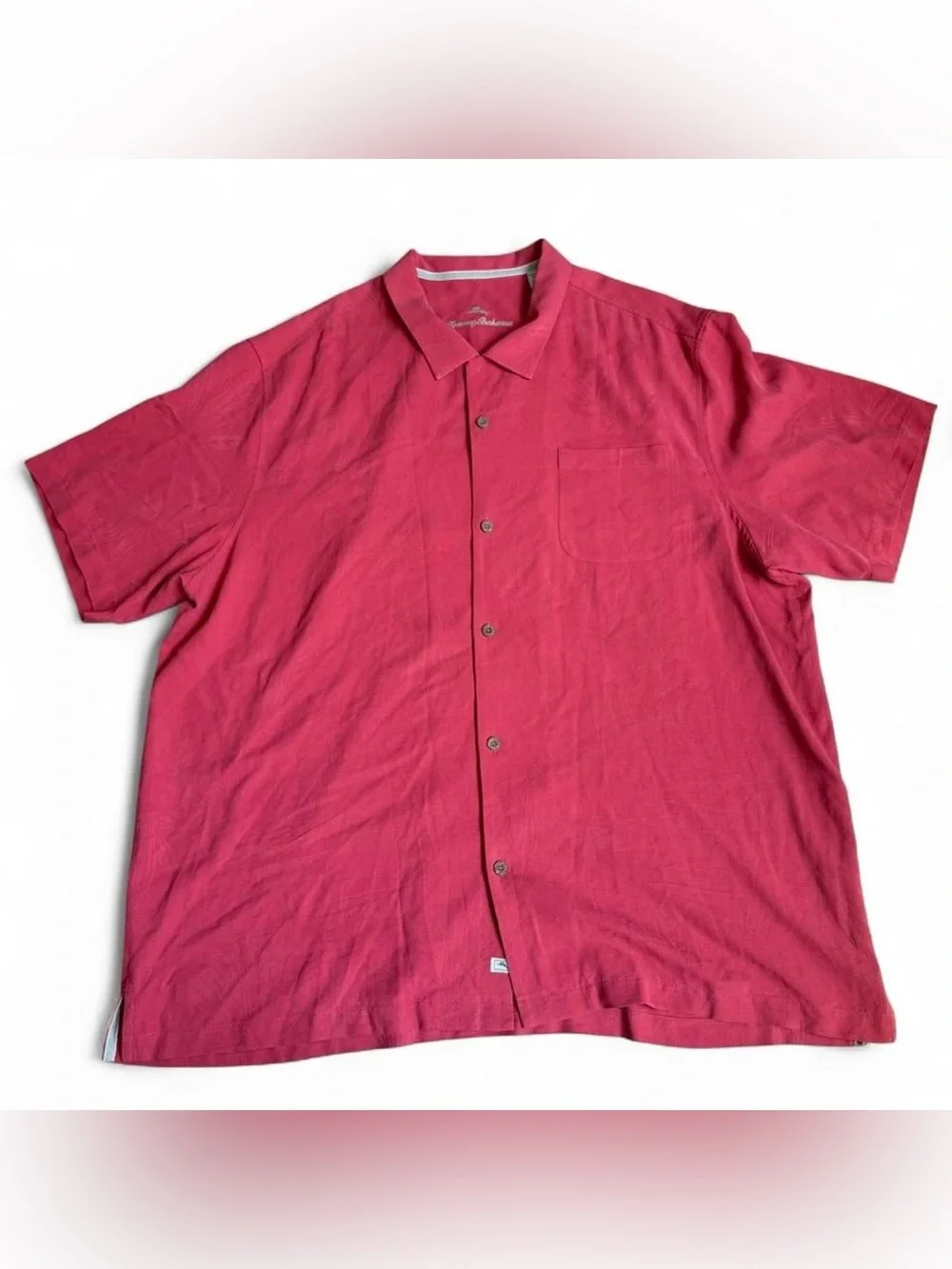 Tommy Bahama | Shirts | Tommy Bahama Subtle Jacquard Silk Palm Camp ...